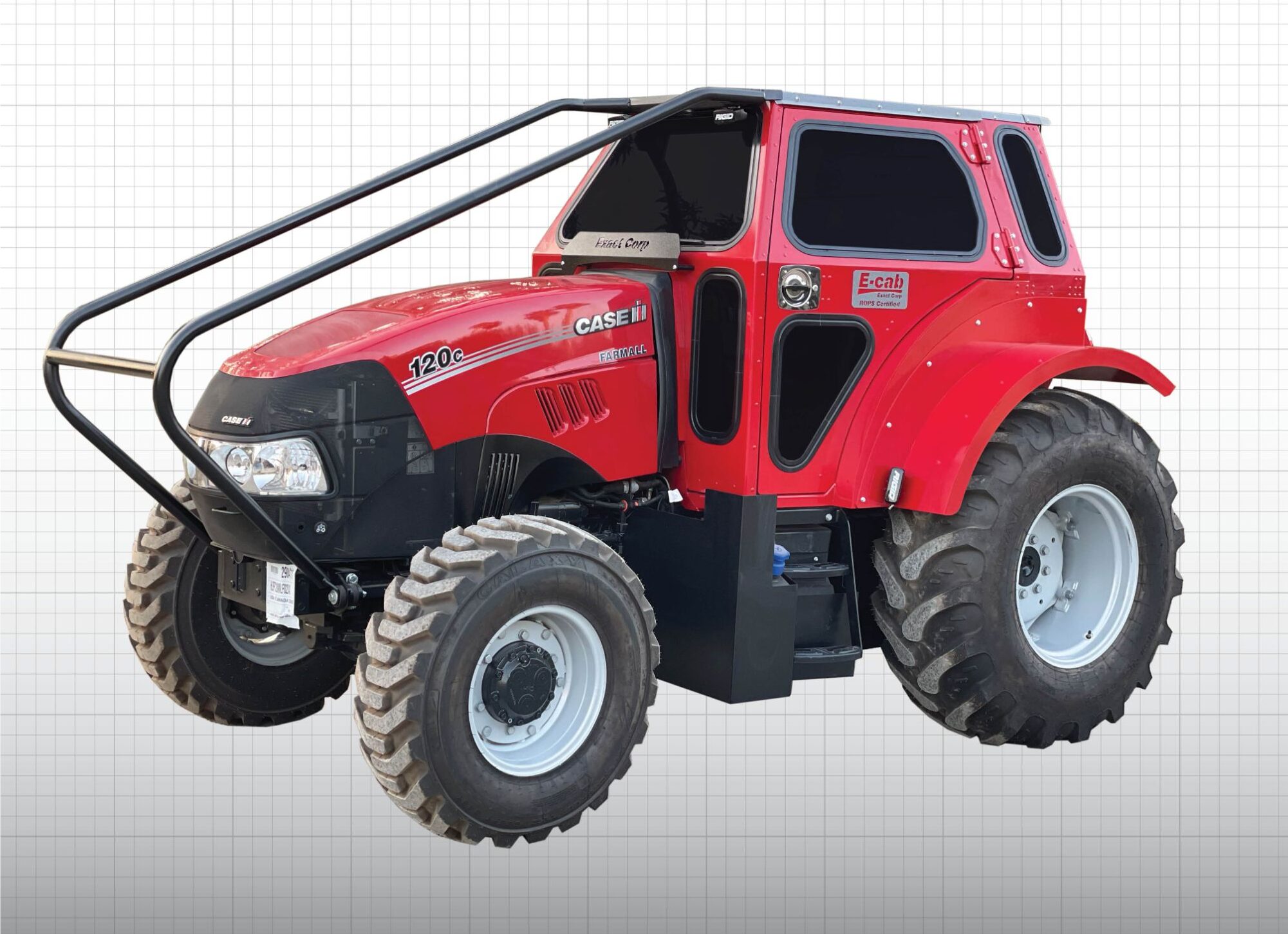 Comfortable, Quiet, and Safe Orchard Cabs with High Visibility